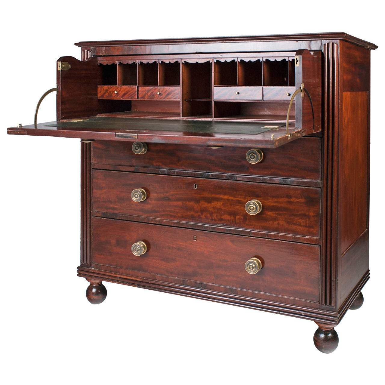 Early 19th Century Baltimore Fall Front Butler's Desk at 1stDibs ...