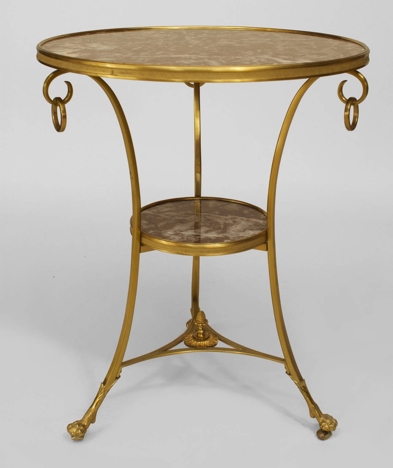 20th c. French Directoire Style Marble and Bronze Gueridon For Sale at ...