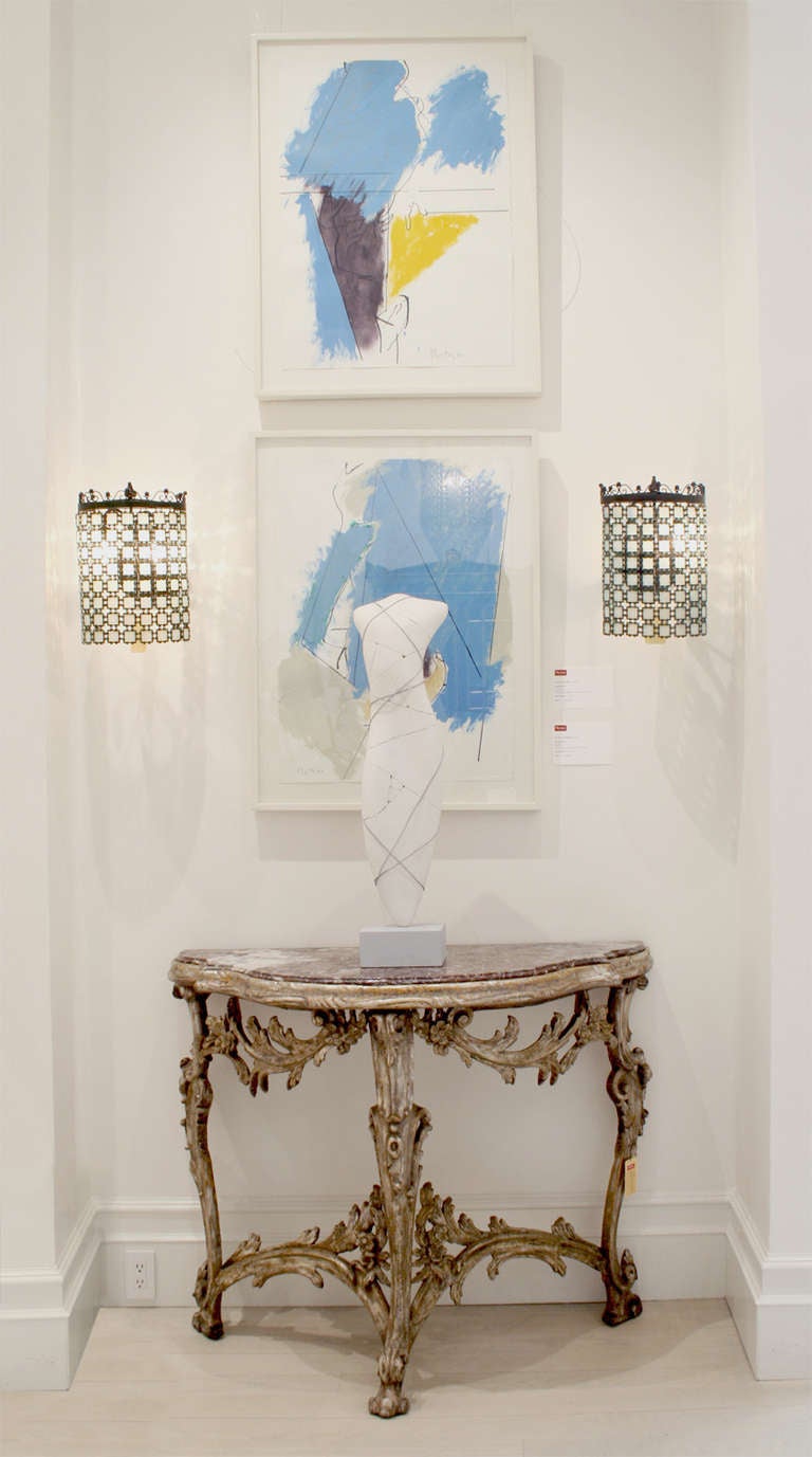 1982 American Abstract Acrylic Painting by Jack Roth For Sale at 1stDibs