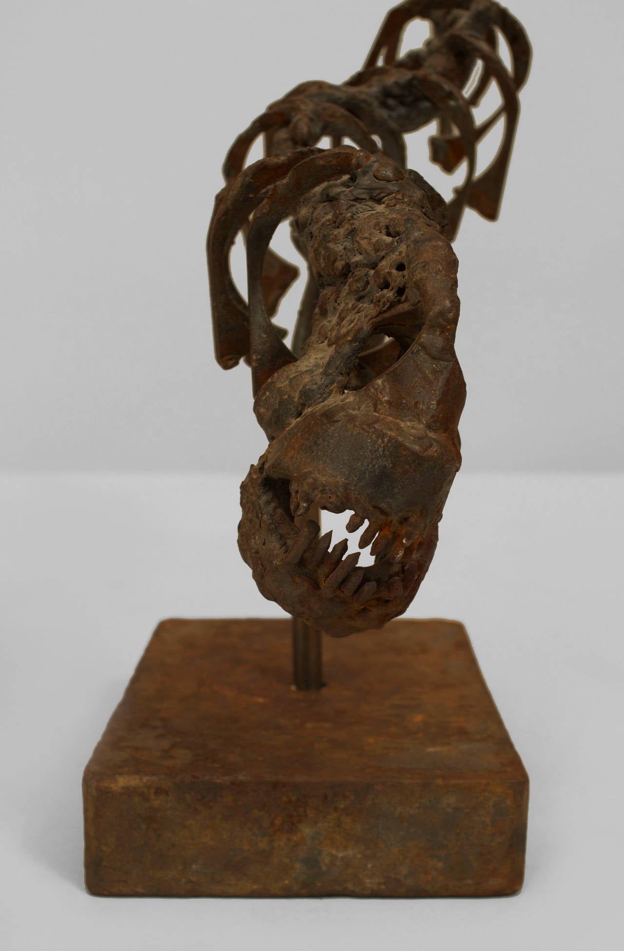 Bronze Patinaed Viper Fish Skeleton For Sale at 1stDibs