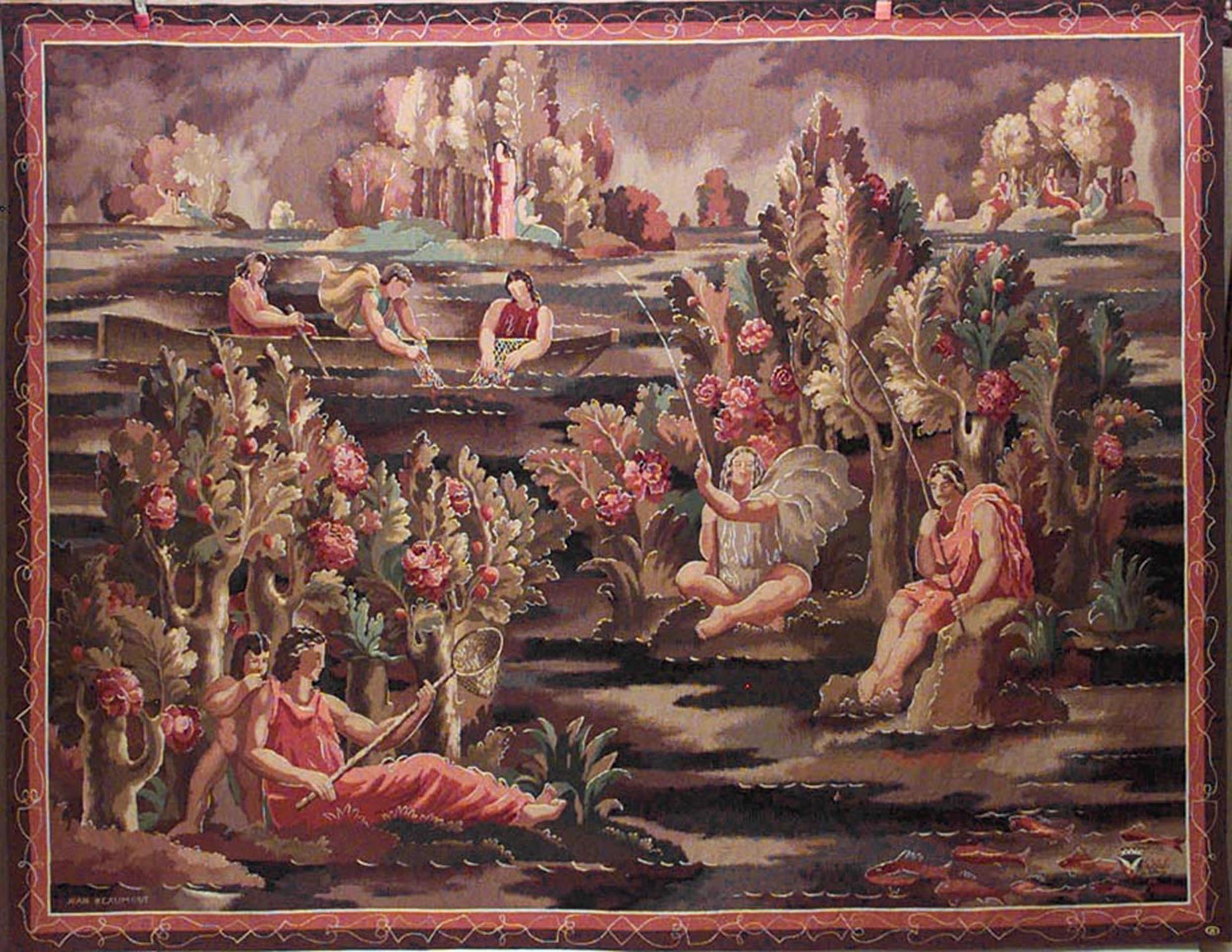 Art Deco Tapestry at 1stDibs