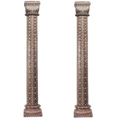 19th Century Italian Neoclassical Carved Cork Column Sculpture For Sale ...