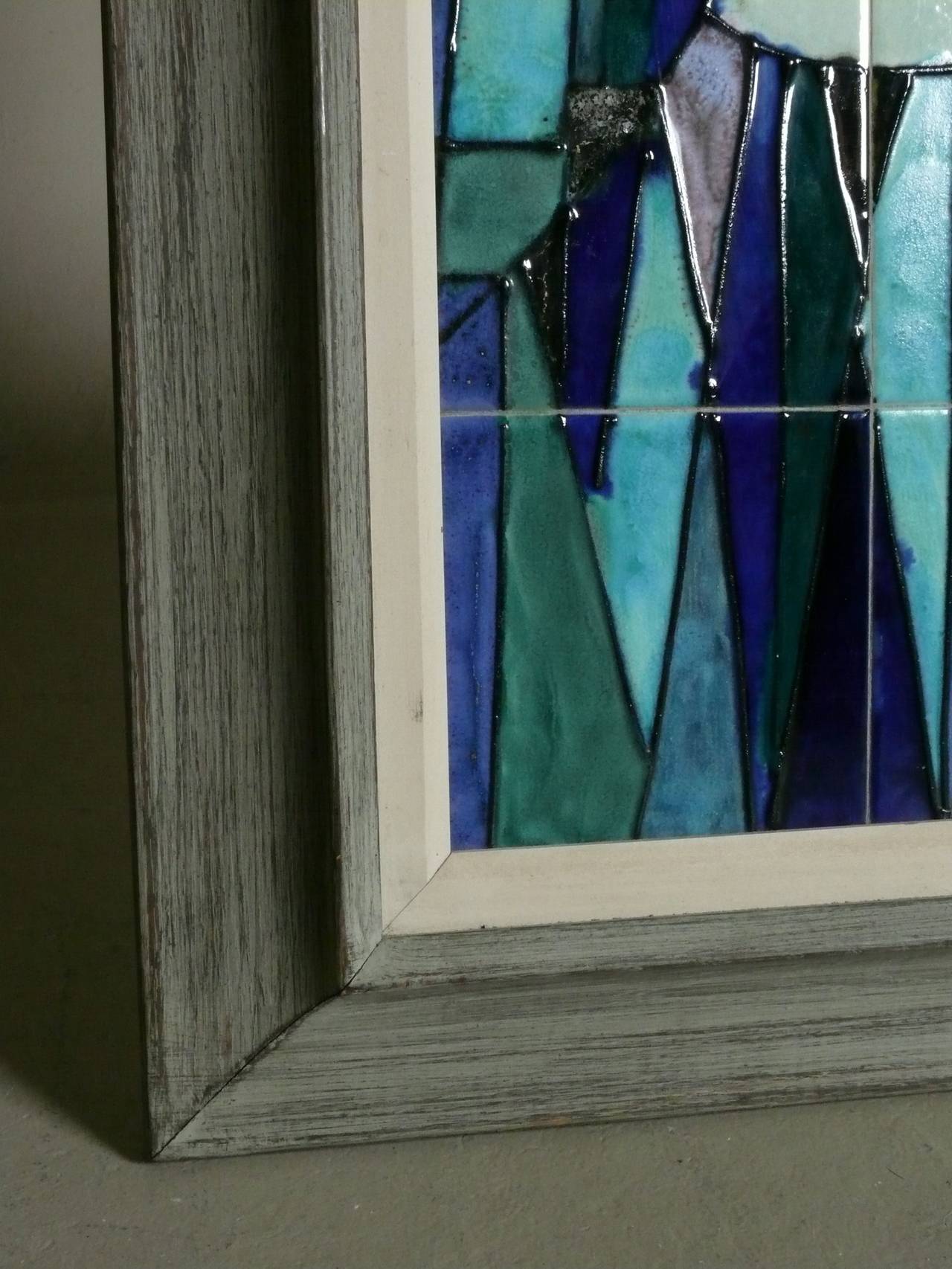 Two Pieces of Tile Art by Harris Strong at 1stDibs