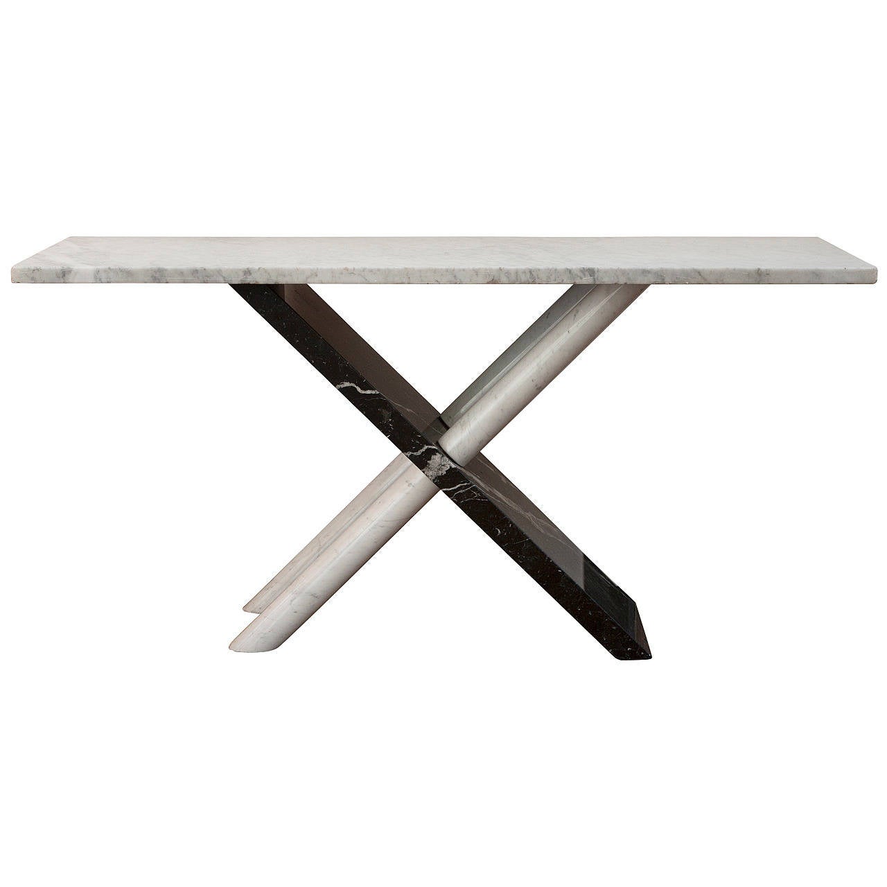 Italian Marble Console Table at 1stDibs