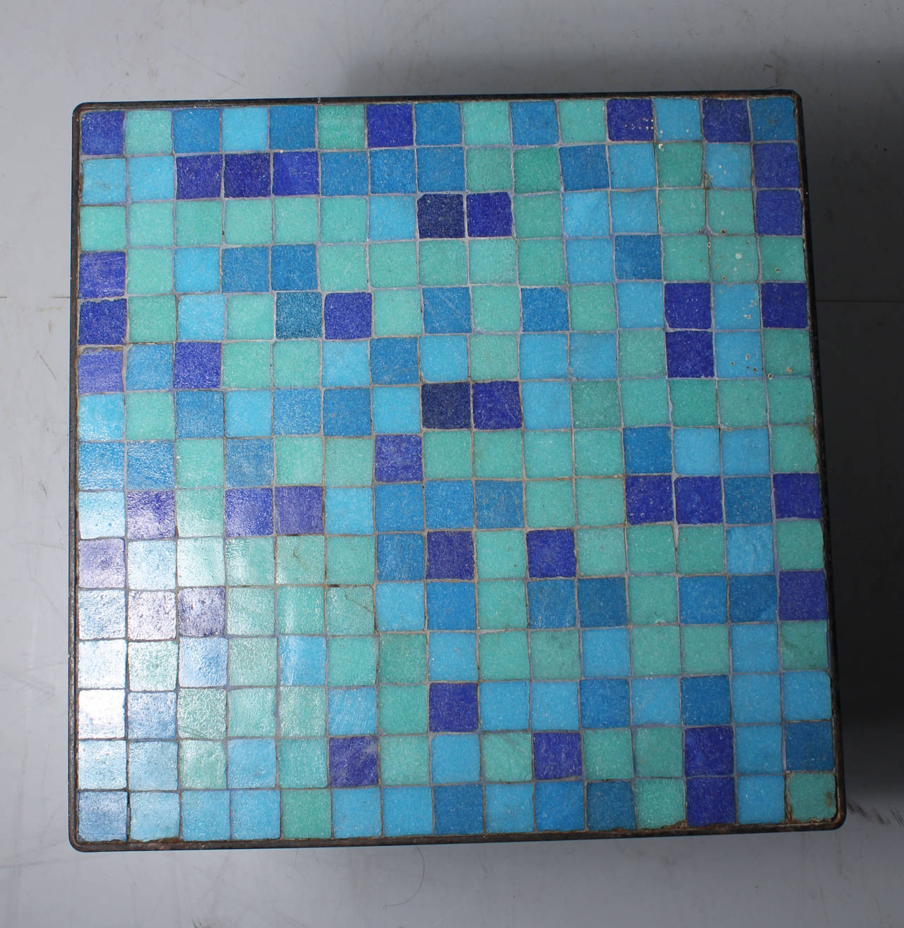 Vintage Mosaic Tile Nesting Tables at 1stDibs | mosaic nest of tables ...