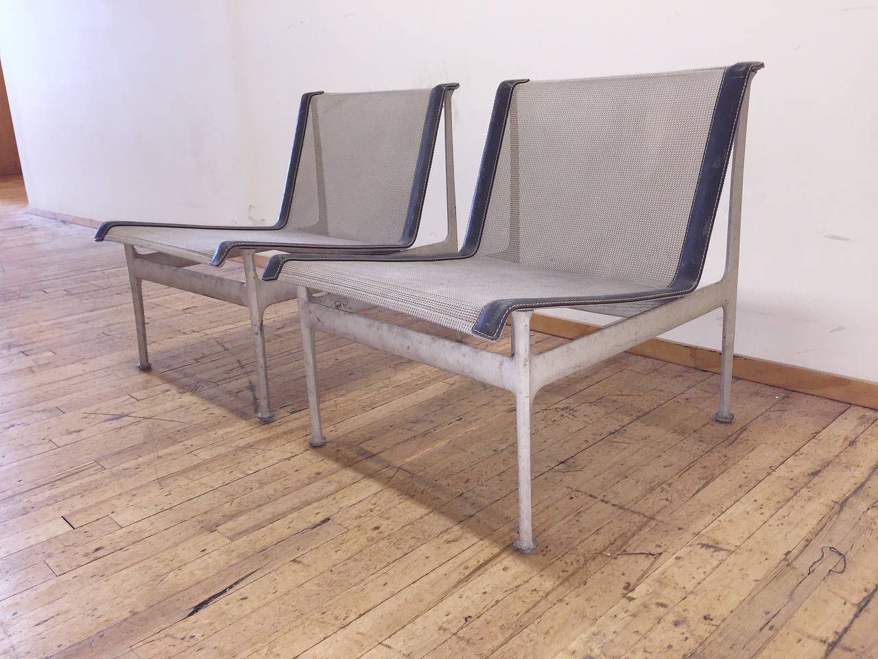 Original Vintage Richard Schultz pair of LOW Lounge Chairs Patio ...