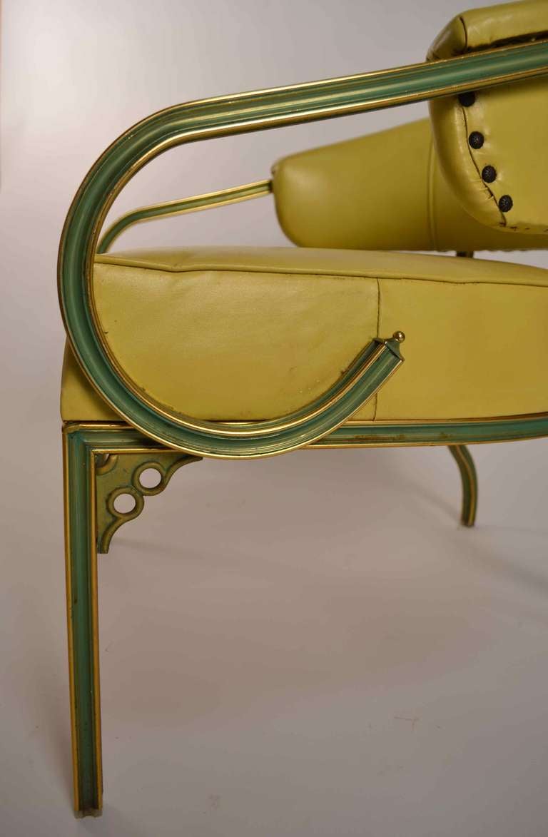 Pair of Troy Sunshade Company “Cymbal” Line Lounge Chairs at 1stDibs ...