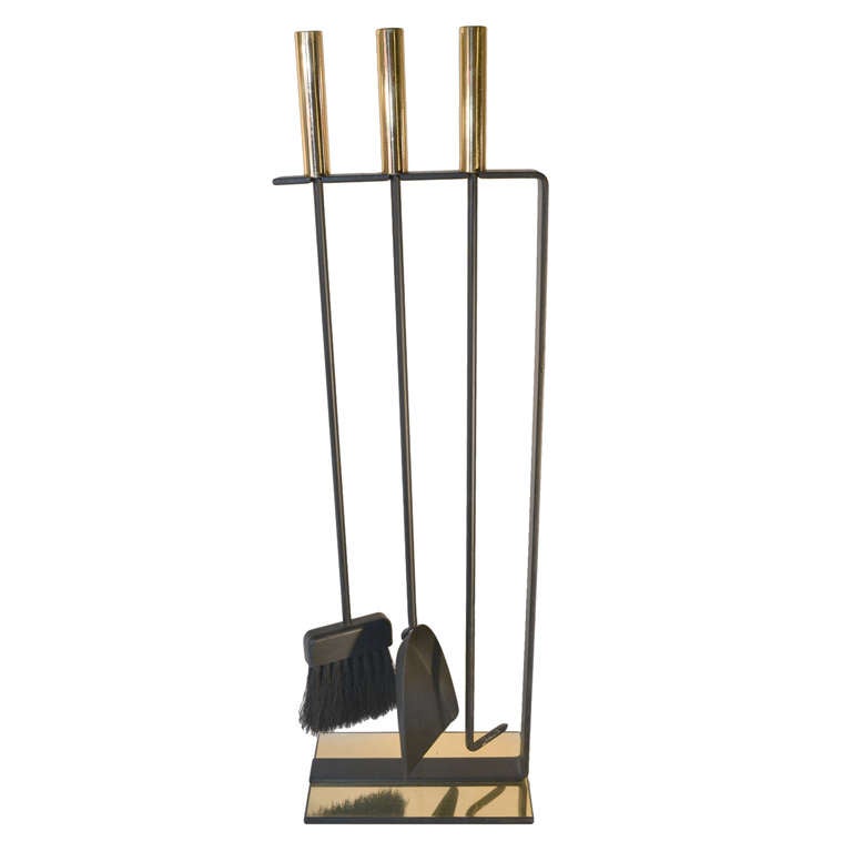 Pilgram Manufacture Tool Set Brass and Iron at 1stDibs