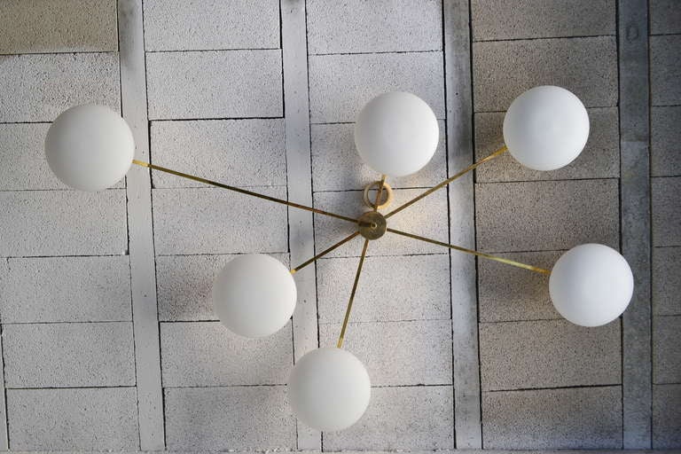 Angelo Lelli Ceiling Manufactured By Arredoluce For Sale at 1stDibs