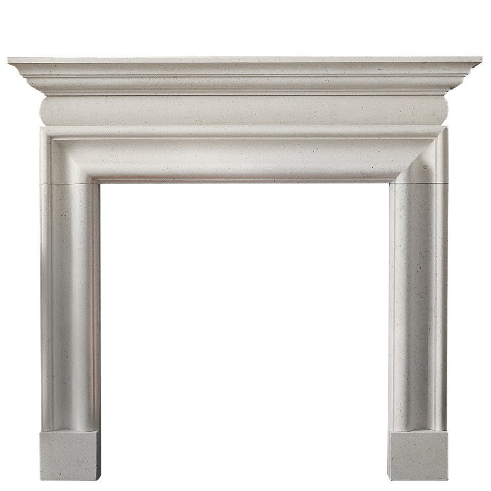 Reclaimed English Oak Bolection Style Mantel For Sale at 1stDibs