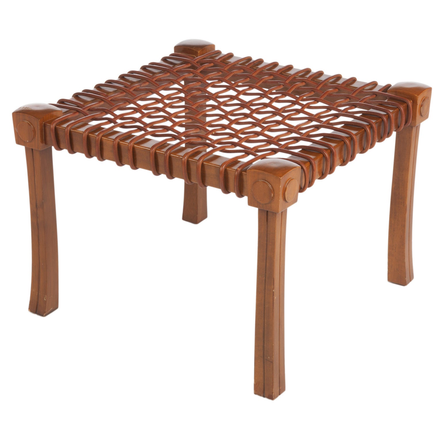 T.H. Robsjohn-Gibbings "Diphros" Stool for Saridis at 1stDibs