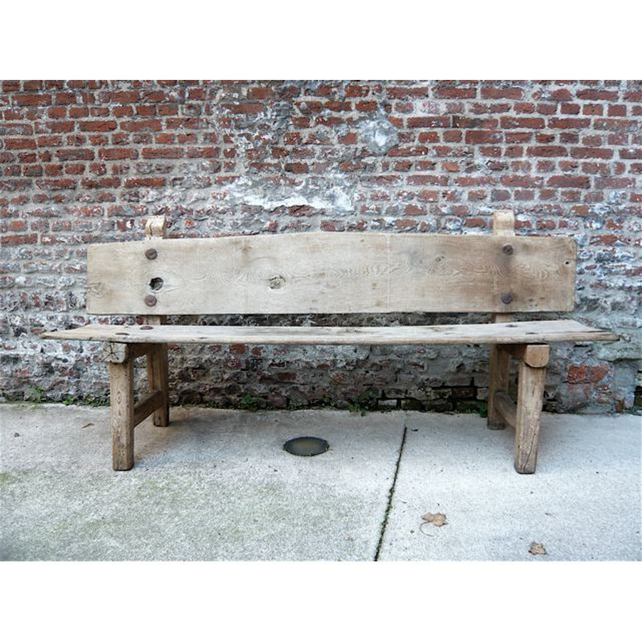 Vintage Spanish Bench at 1stDibs