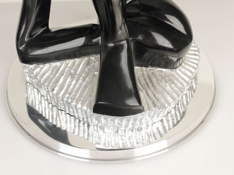 Very Large Art Deco Machine Age Sculpture by Jean Lippert For Sale at ...