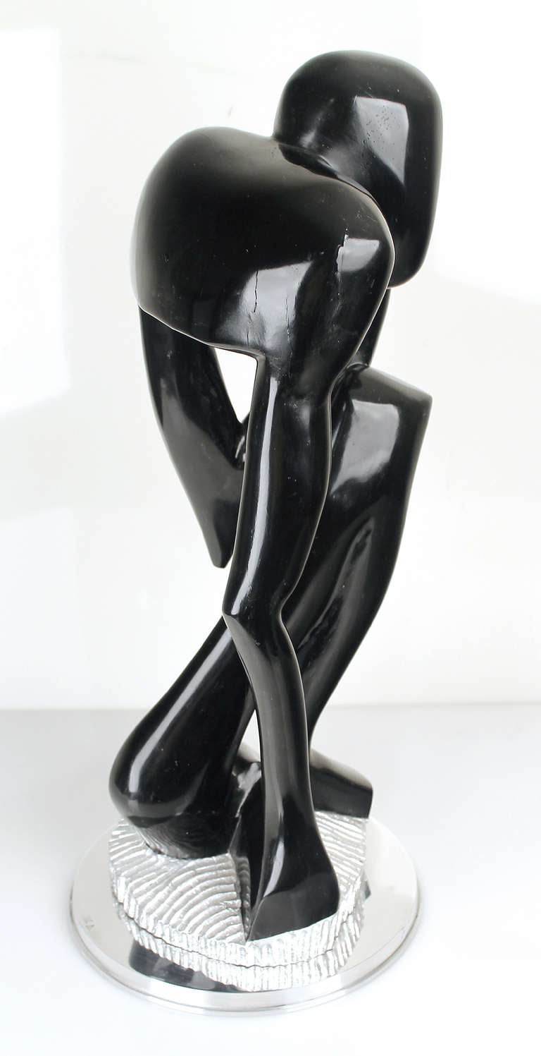 Very Large Art Deco Machine Age Sculpture by Jean Lippert For Sale at ...