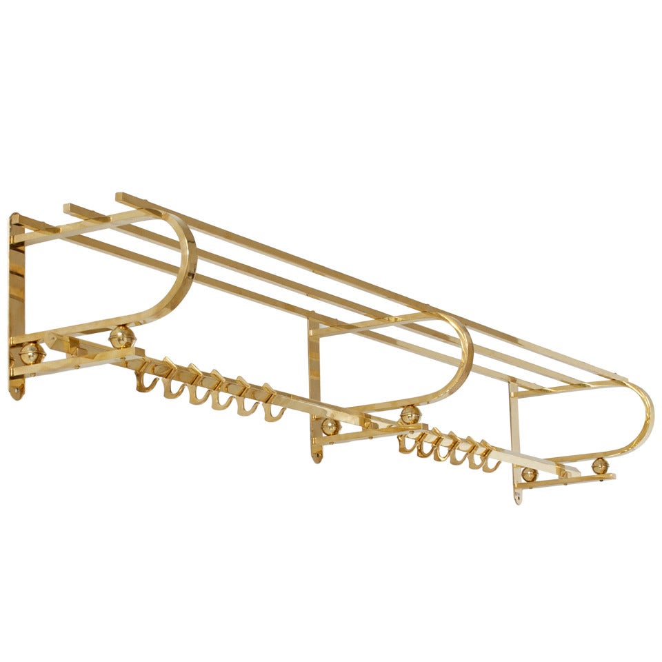 1930s Art Déco Coat Rack at 1stDibs