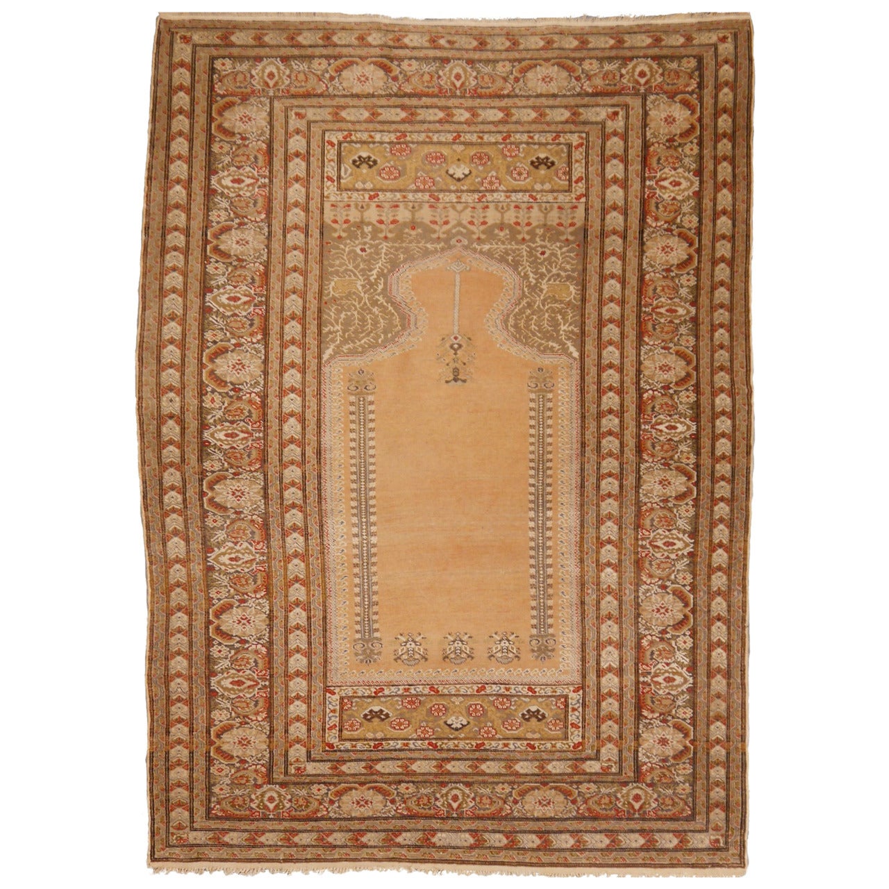 Antique Turkish Bandirma Rug, circa 1870 For Sale at 1stDibs