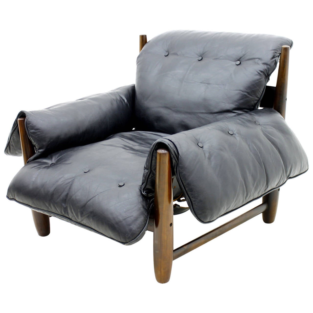 Lounge Chair "Mole" by Sergio Rodrigues, Brazil, 1960s at 1stDibs