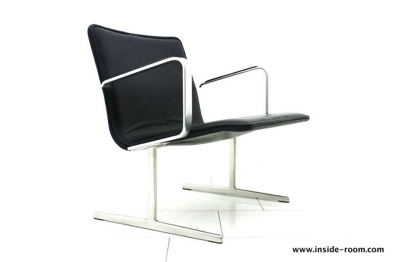 Rare Dieter Rams Lounge Chair, Vitsoe, Germany at 1stDibs