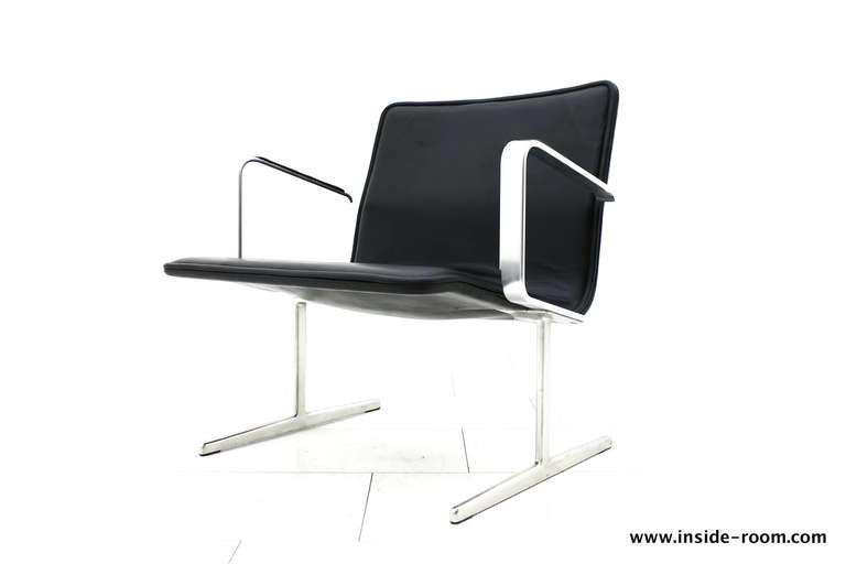 Rare Dieter Rams Lounge Chair, Vitsoe, Germany at 1stDibs