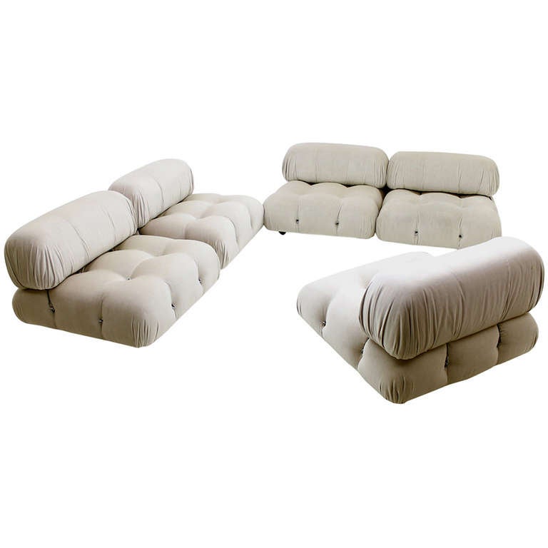 Cinq éléments de canapé Camaleonda par Mario Bellini:: B&B Italie sur ...