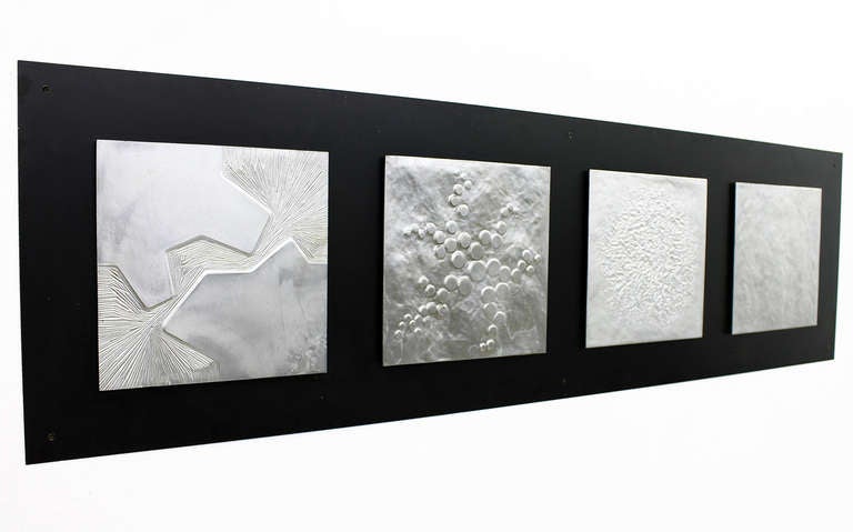 Wall Decoration Aluminum Relief For Sale at 1stDibs