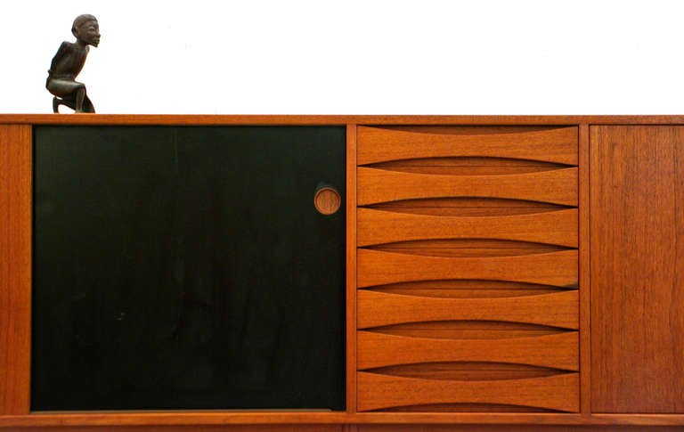 A Sideboard by Arne Vodder Teakwood at 1stDibs