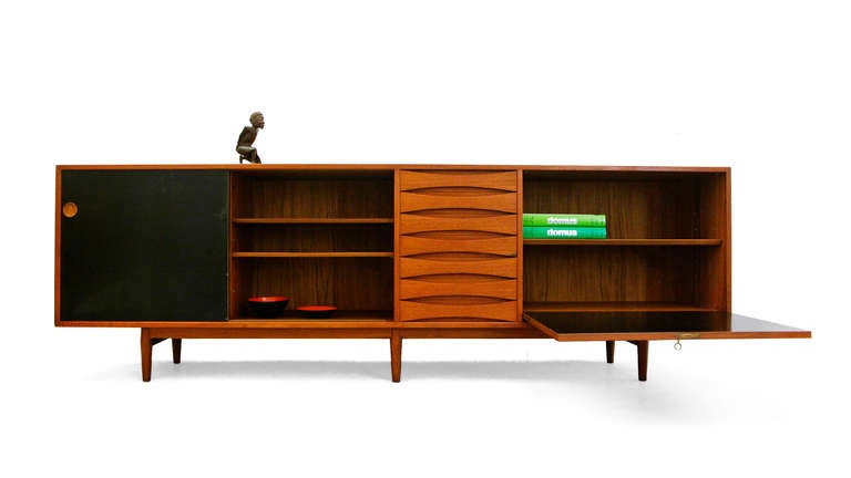 A Sideboard by Arne Vodder Teakwood at 1stDibs