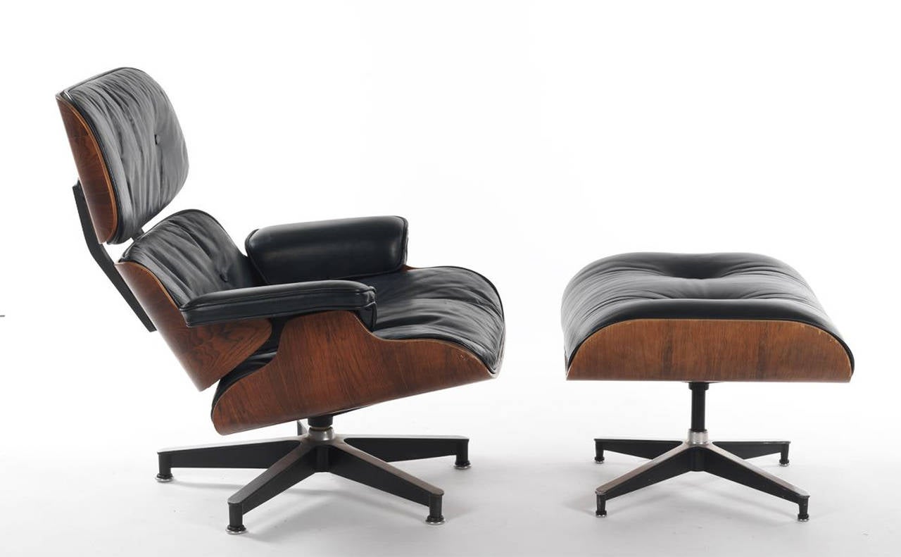 Eames 670/671 Lounge Chair and Ottoman by Herman Miller at 1stDibs ...