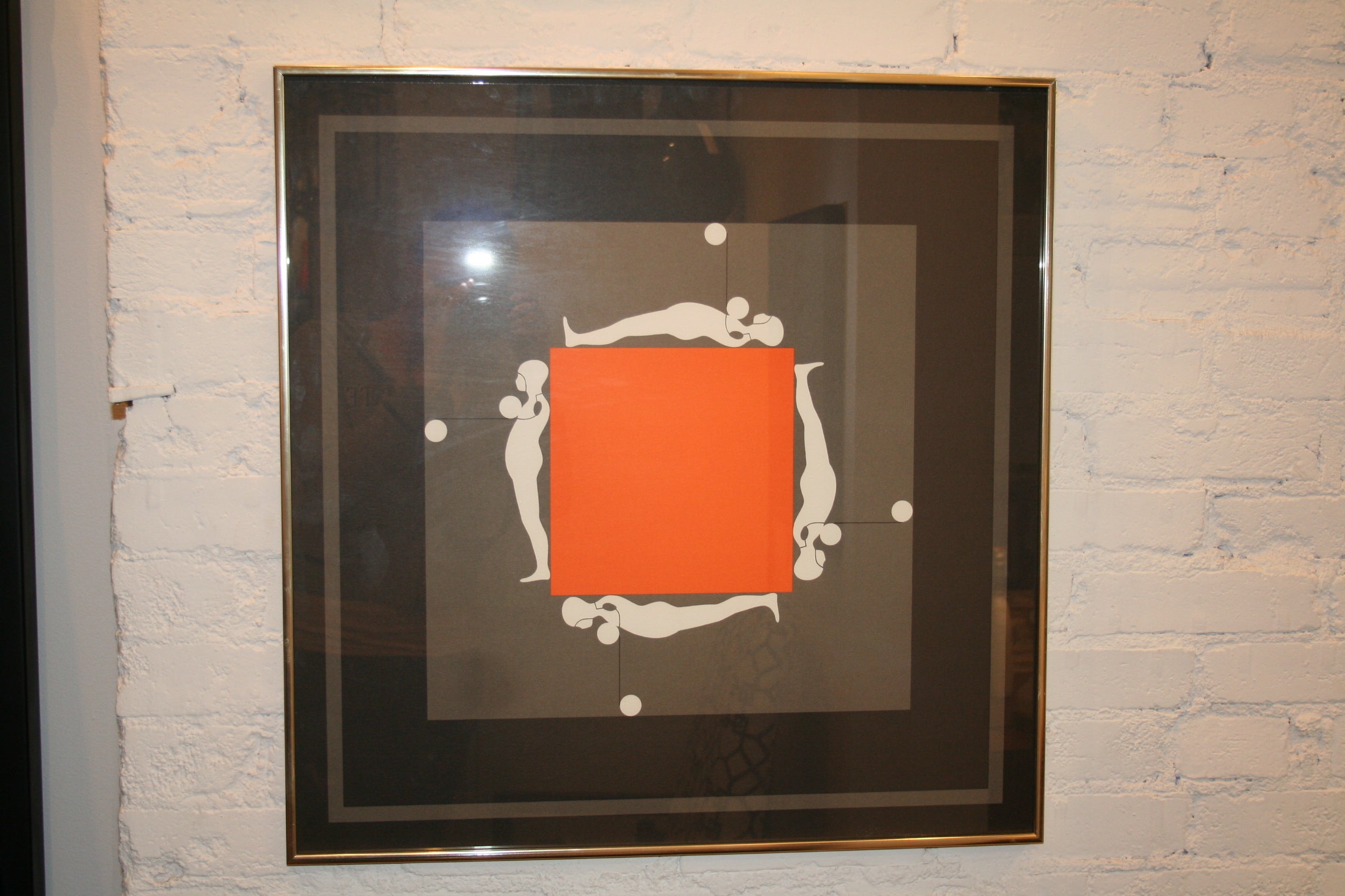 Ernest Trova Gallery Show Poster 1967 at 1stDibs