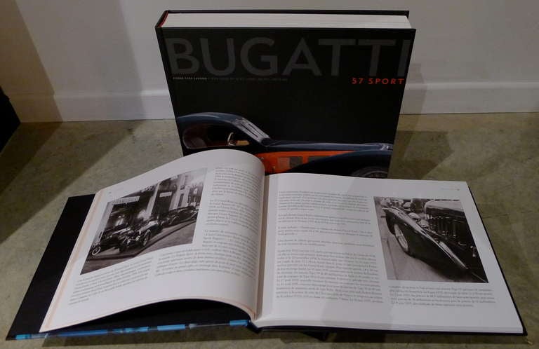 Bugatti 57 Sport Book at 1stDibs