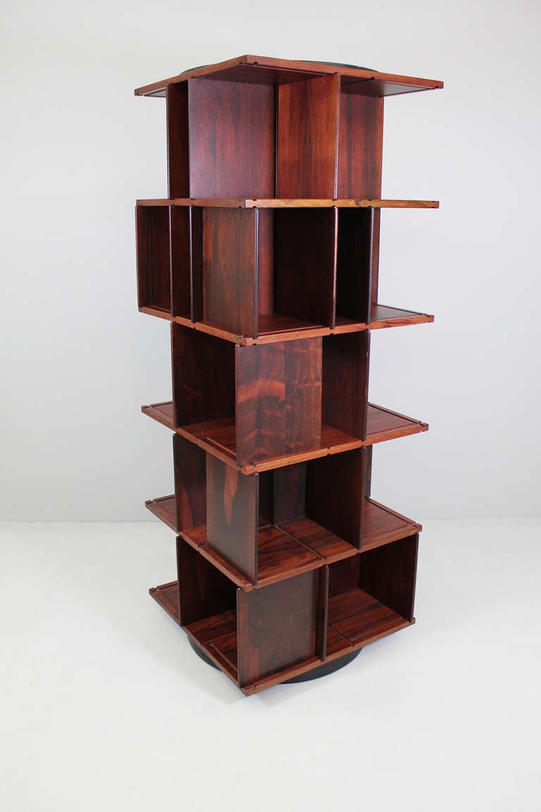 Bookshelf by Gianfranco Frattini, Bernini Italy circa 1955 at 1stDibs