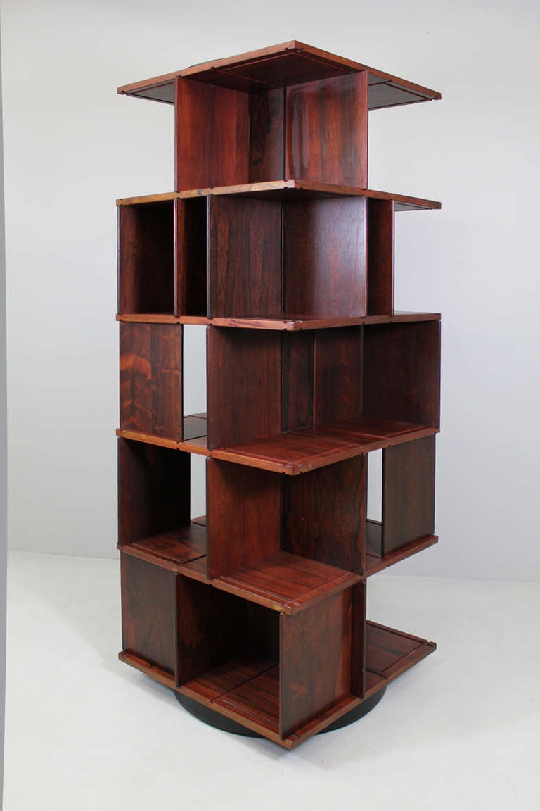Bookshelf by Gianfranco Frattini, Bernini Italy circa 1955 at 1stDibs