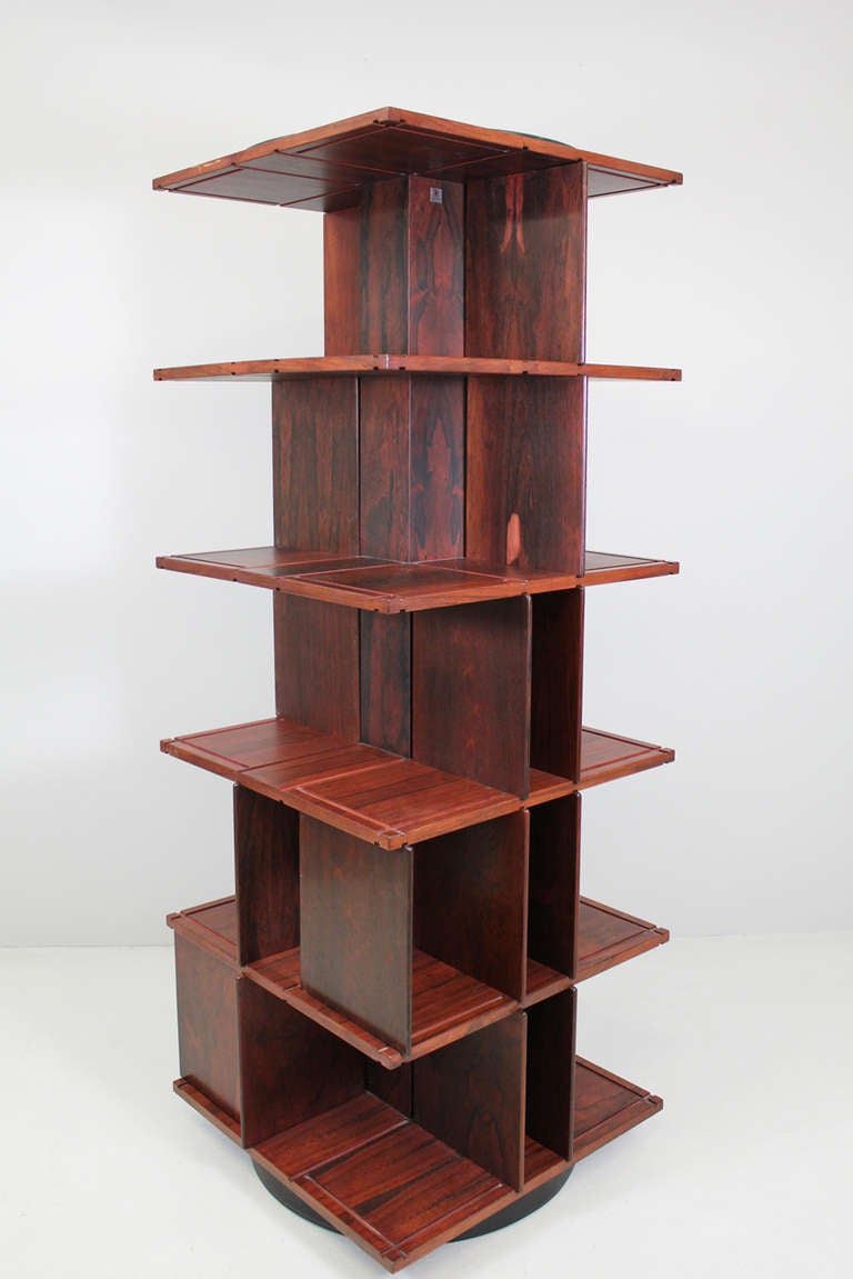 Bookshelf by Gianfranco Frattini, Bernini Italy circa 1955 at 1stDibs