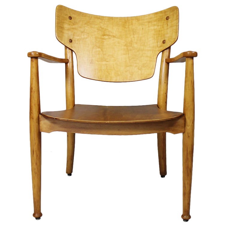 Stackable Arm Chair PORTEX by Peter Hvidt and Orla Mølgaard Nielsen ...