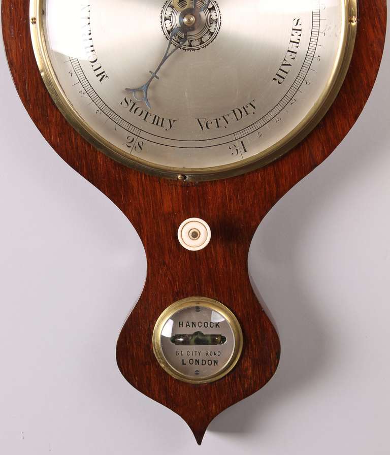 Victorian Rosewood 5 Dial Wheel Barometer by Hancock, London at 1stDibs ...