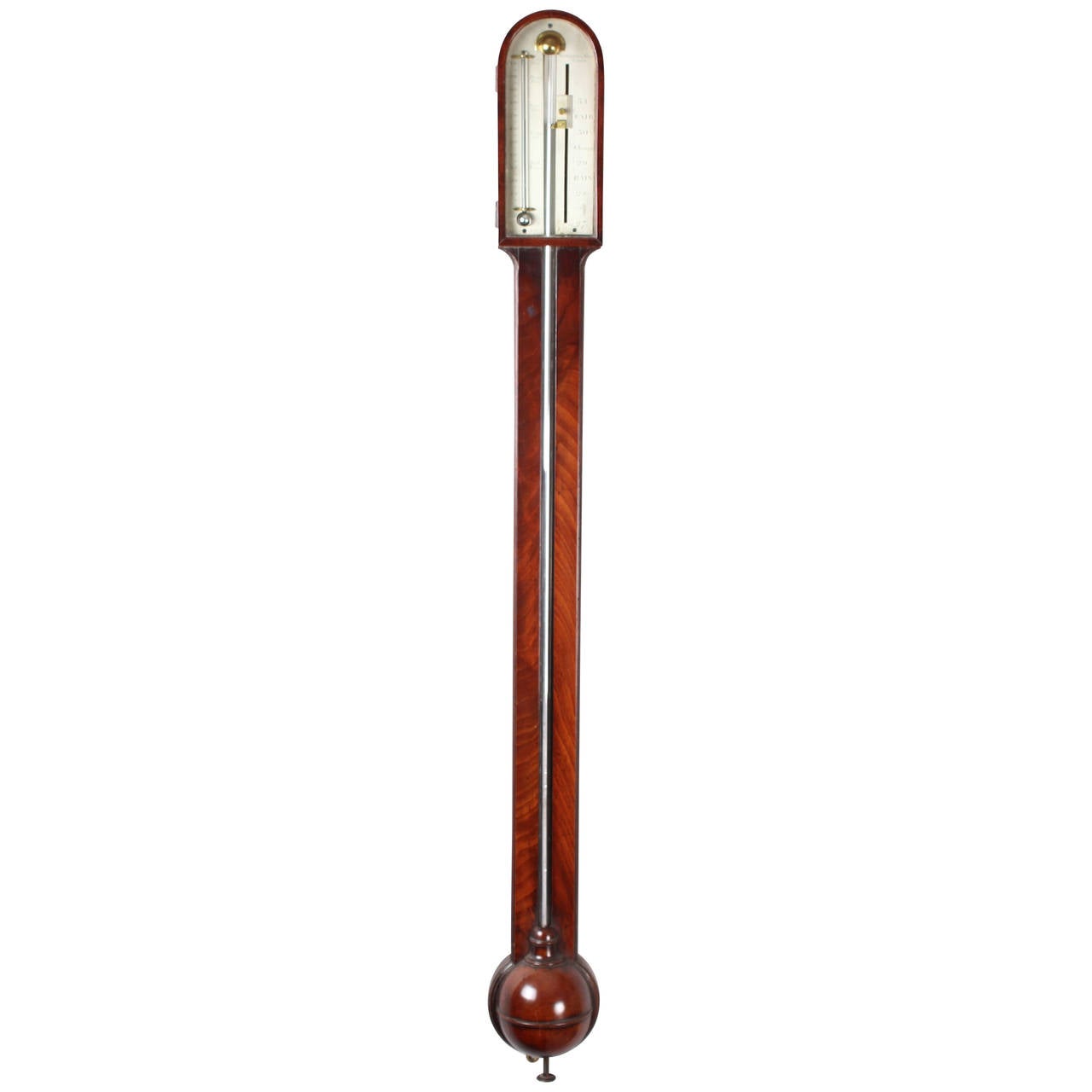 Early 19th Century Mahogany Stick Barometer at 1stDibs