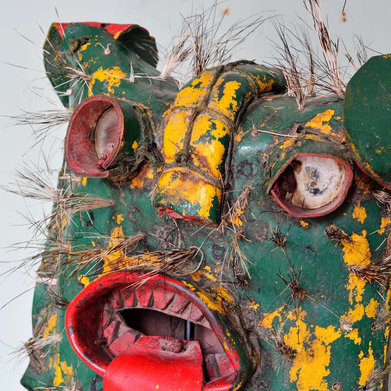 Nahua Head Mask at 1stDibs