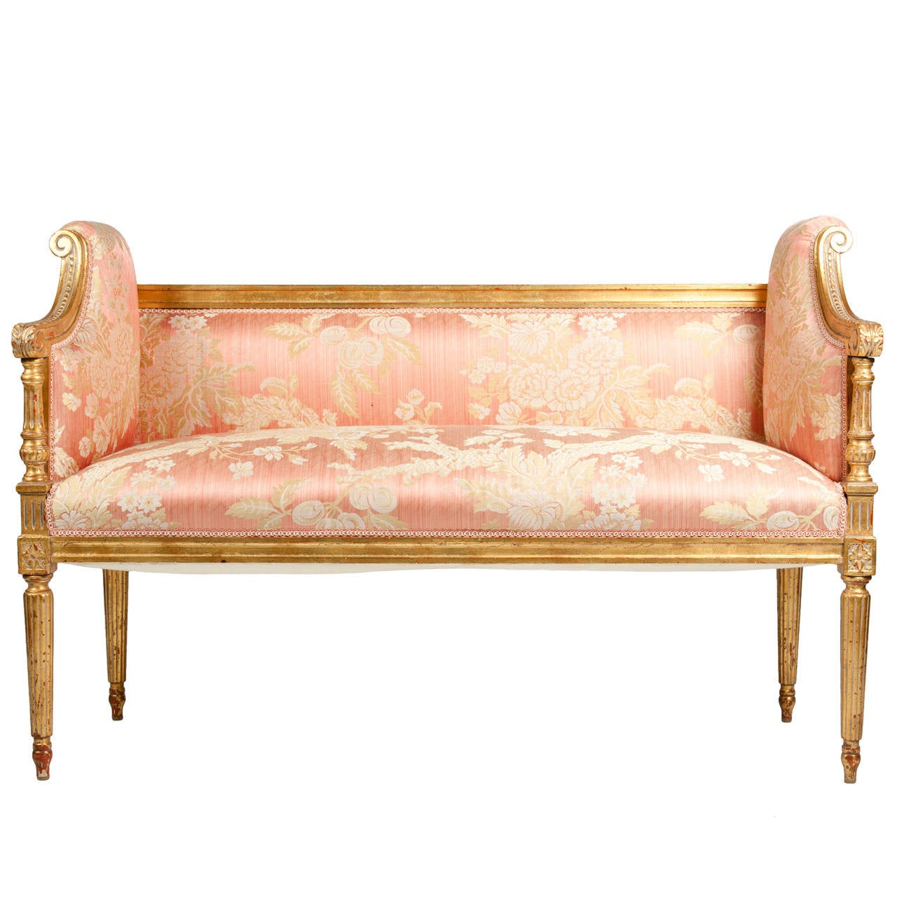 Small French Vintage Sette at 1stDibs
