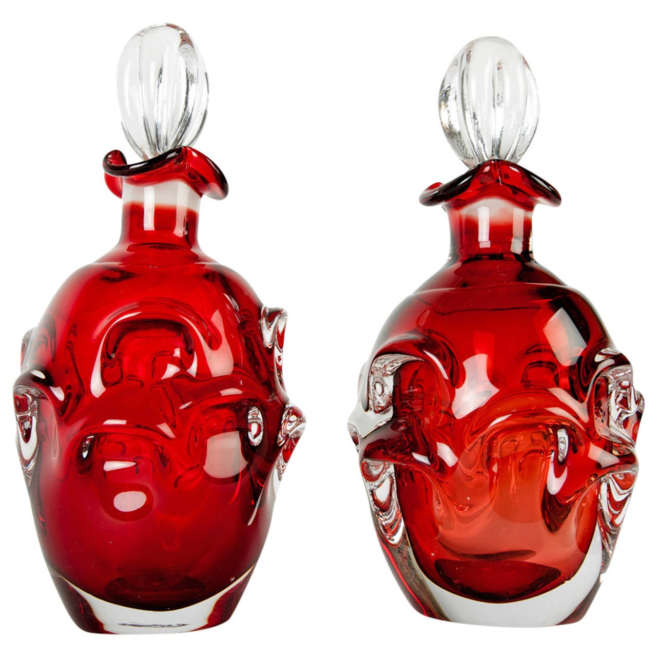 Vintage Set of Decanters at 1stDibs