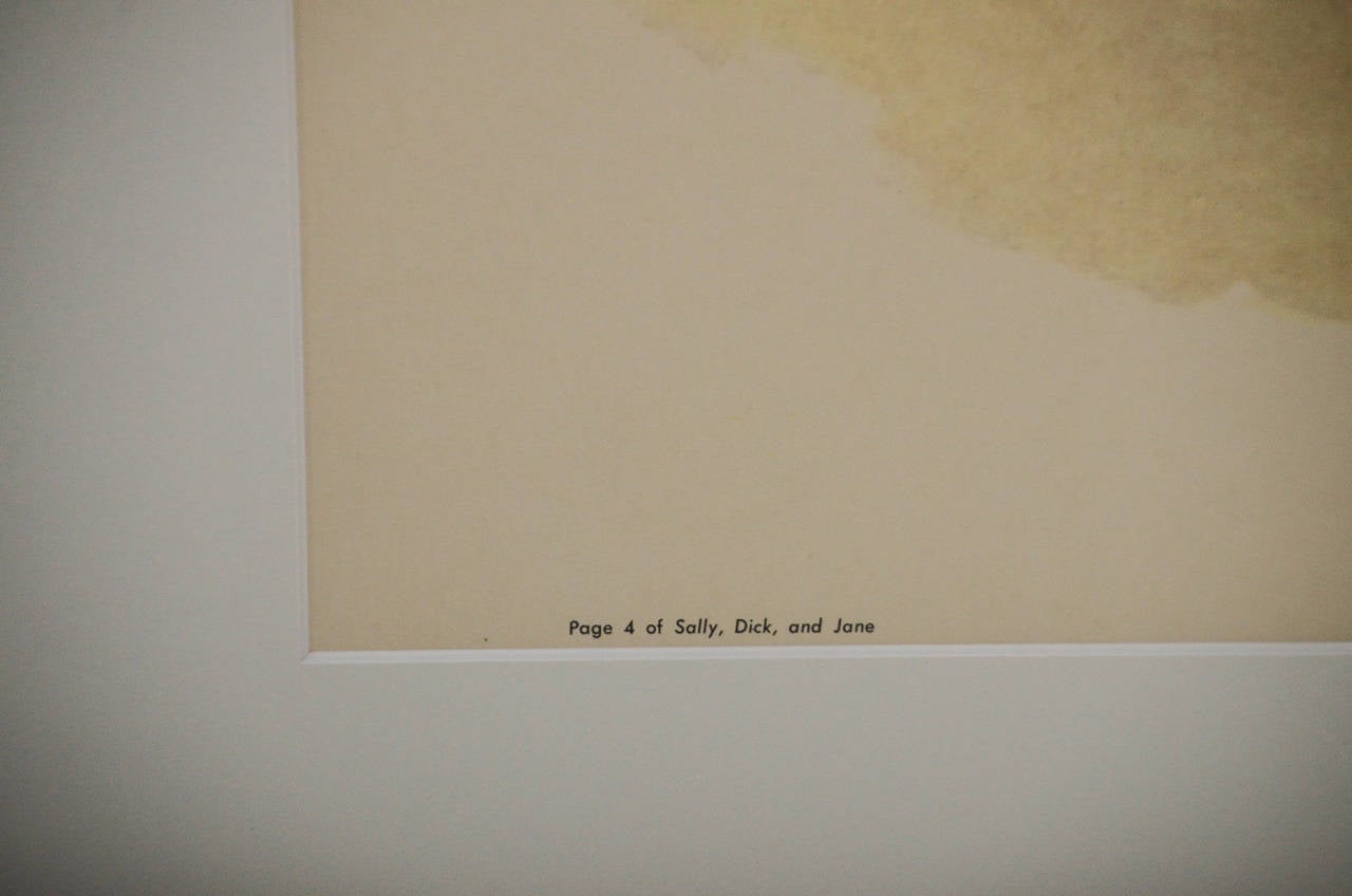 Pair of "Sally Dick and Jane" Prints at 1stDibs