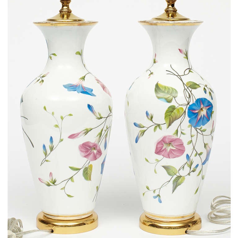 19th Century Pair of Meissen Lamps at 1stDibs