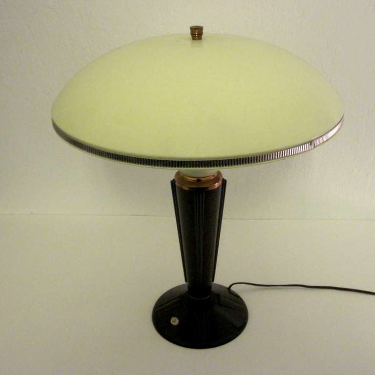 closing SALE - Bakelite Table Lamp By Jumo France 1940's For Sale at ...