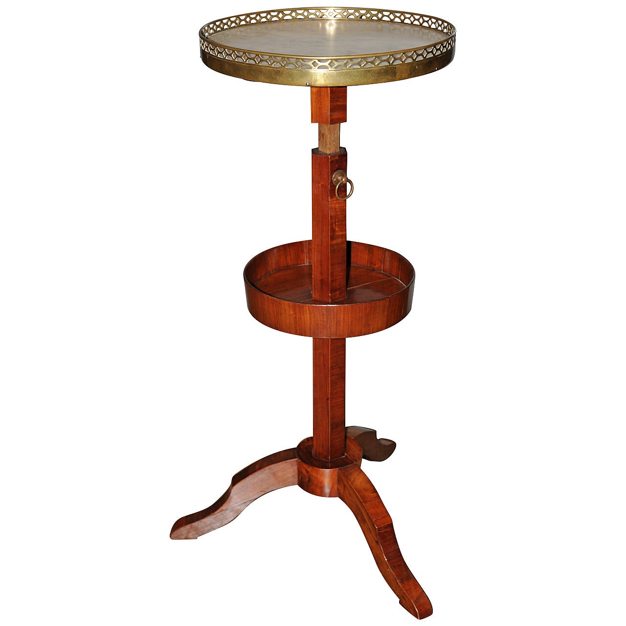 Elegant French Guéridon with Adjustable Support For Sale at 1stDibs