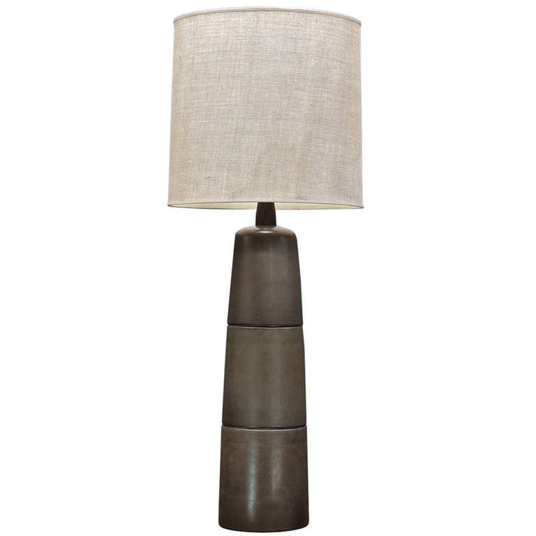 Jane and Gordon Martz Tootsie Roll Ceramic Lamp at 1stDibs