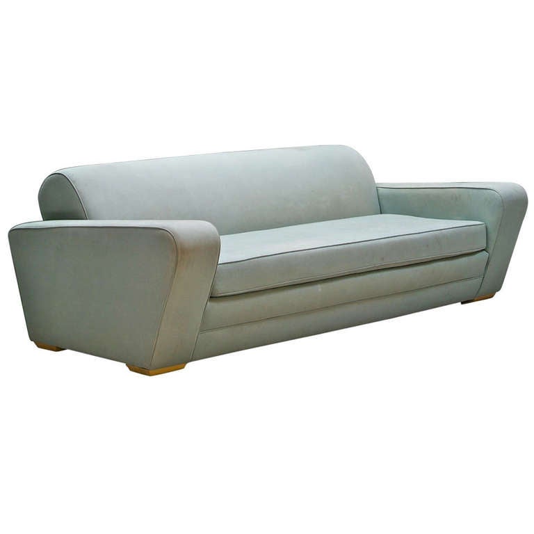 1930s Frankl Speed Sofa Deco Moderne Machine Age and Streamline at ...