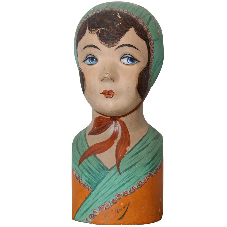 Former marotte, France, XXe, boiled cardboard For Sale at 1stDibs