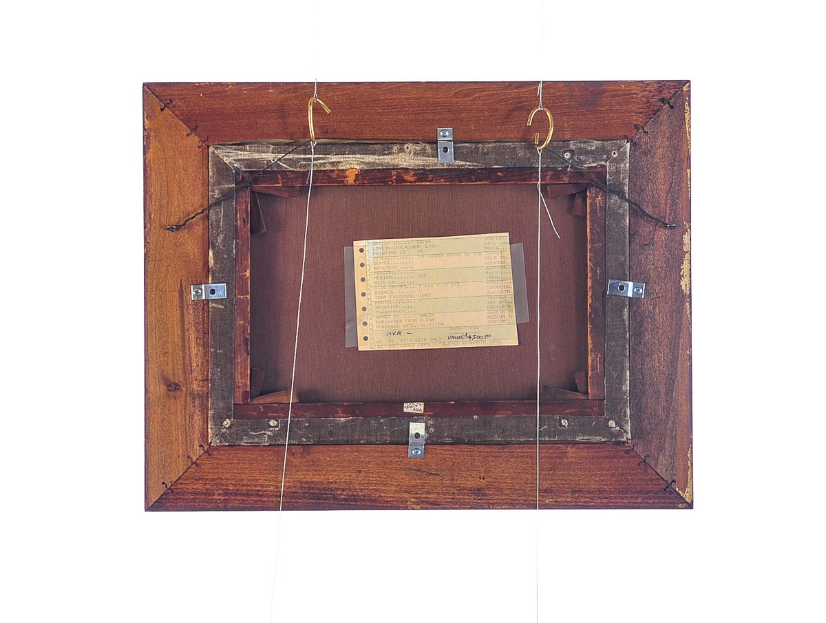 19th Century English Landscape , "Cliveden House" Oil Painting by ...