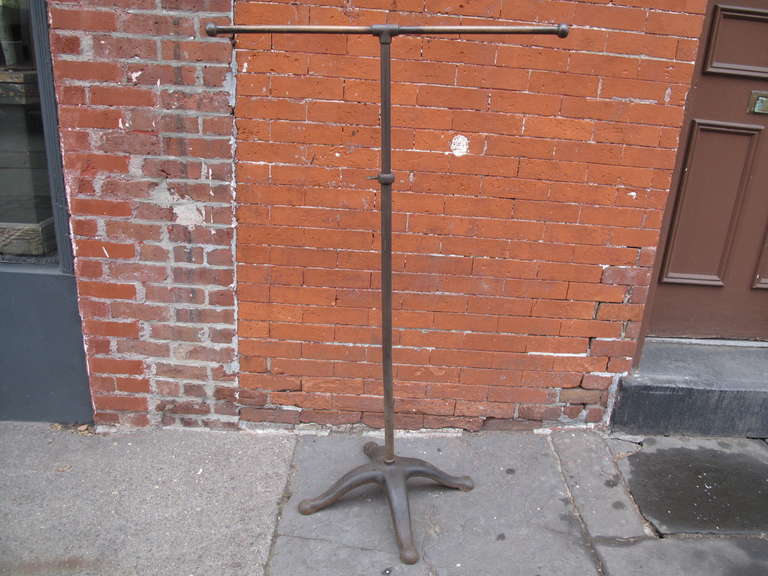 Adjustable Antique Clothing Rack at 1stDibs
