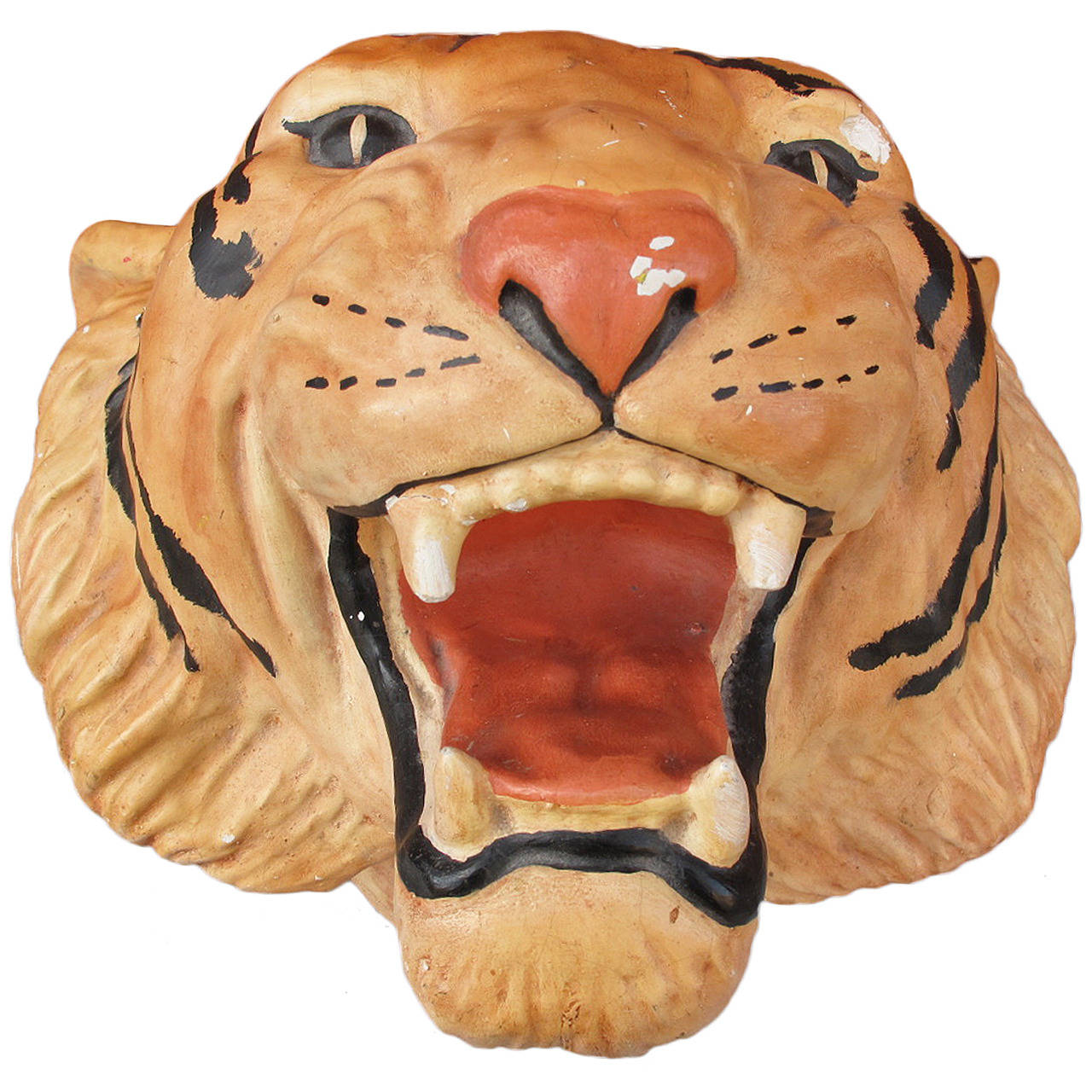 Ceramic Tiger Head at 1stDibs