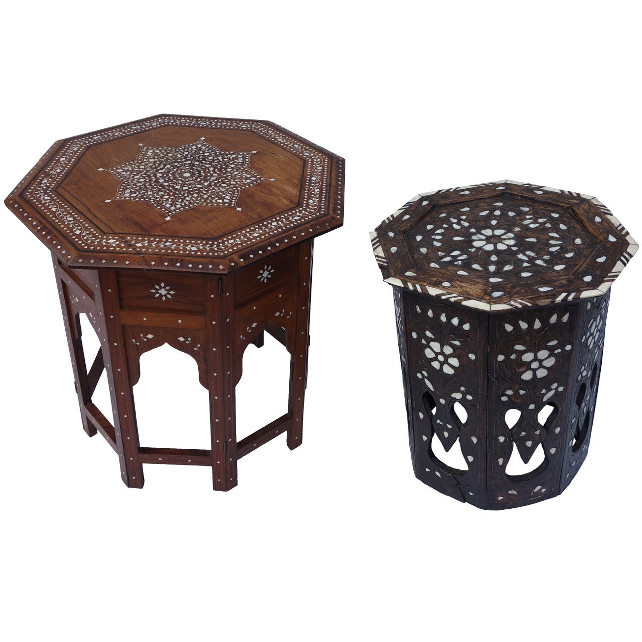 Indian Kashmiri Tables at 1stDibs